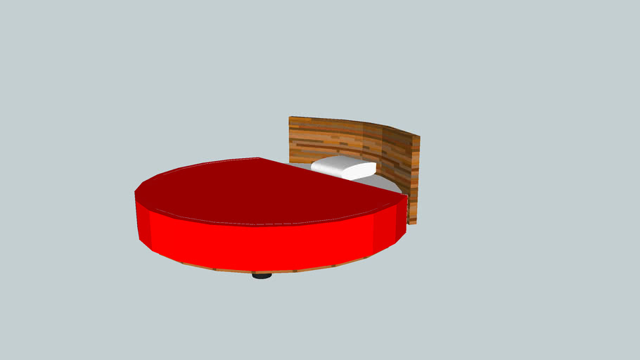 Round Bed | 3D Warehouse