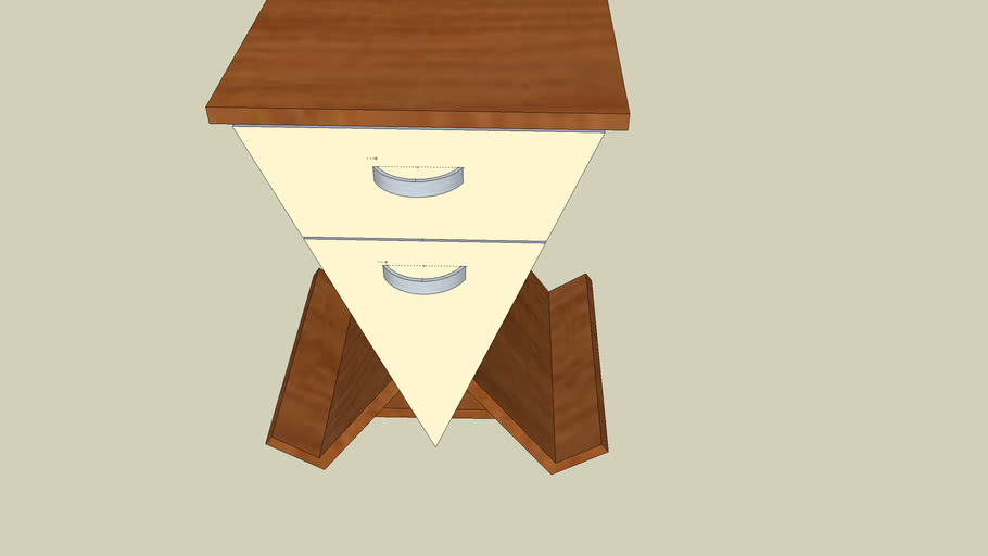 Bedside Locker | 3D Warehouse