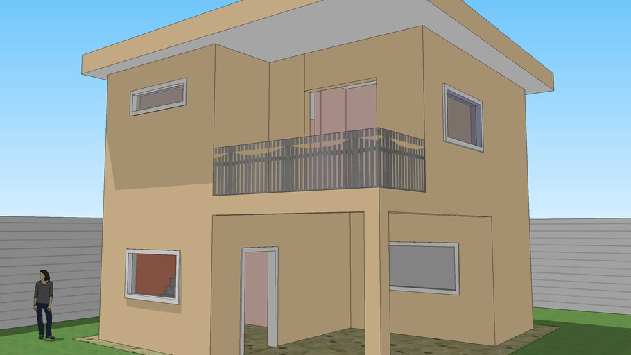 Modelo de Casa Simples | 3D Warehouse