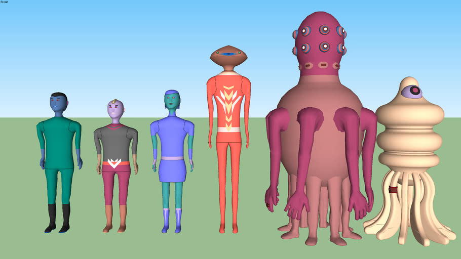 Aliens Part 0-A | 3D Warehouse