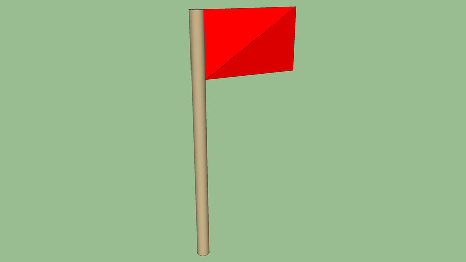 Red Flag | 3D Warehouse