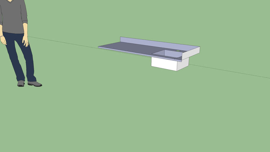 Bar Counter/sink | 3D Warehouse