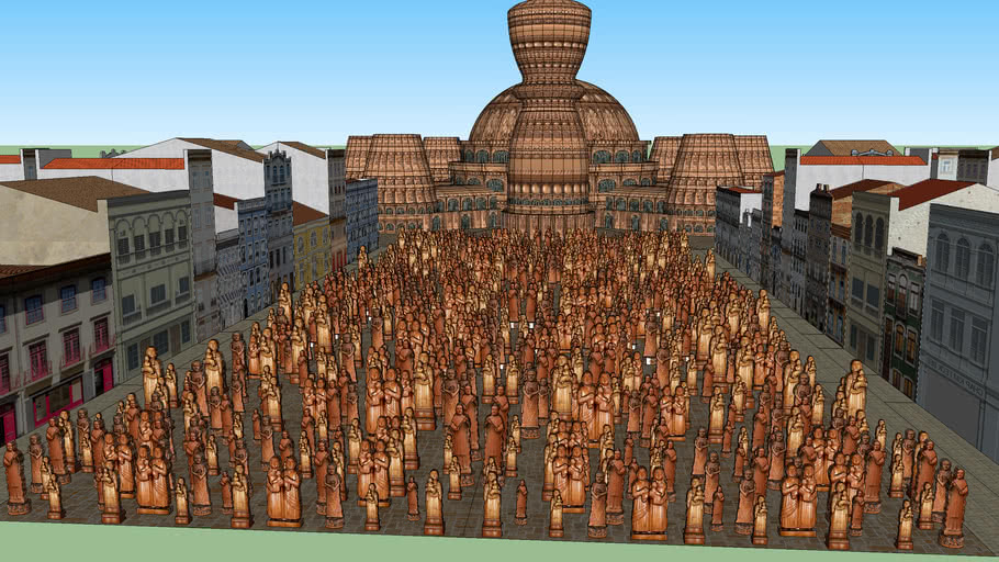 1000 estatuas | 3D Warehouse