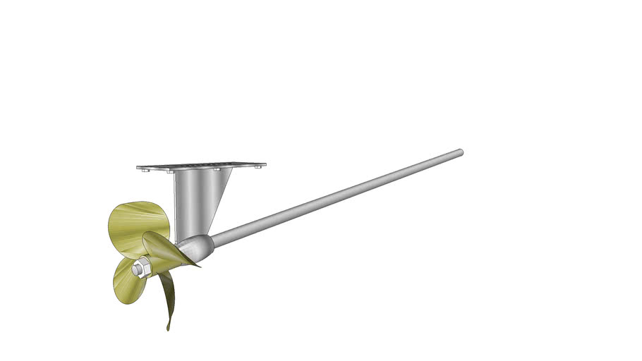 Propeller with shaft | 3D Warehouse