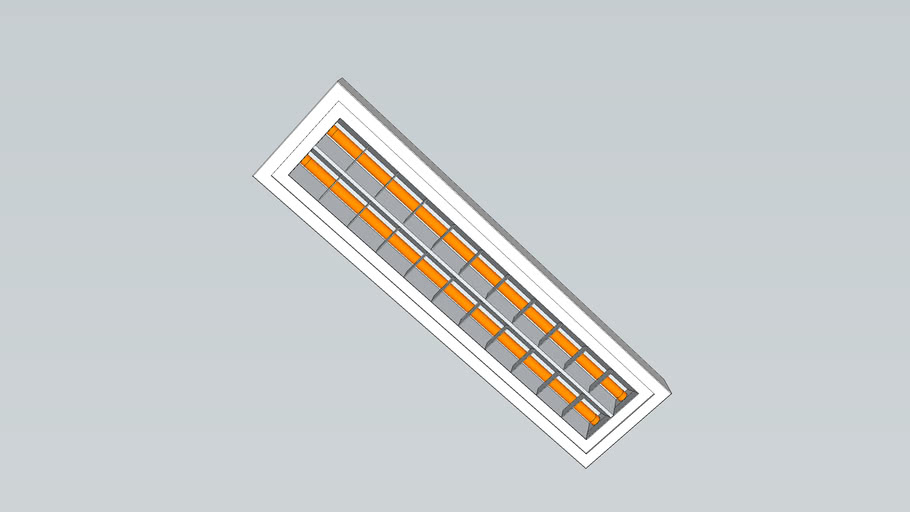 Fluorescent+Light 2 | 3D Warehouse