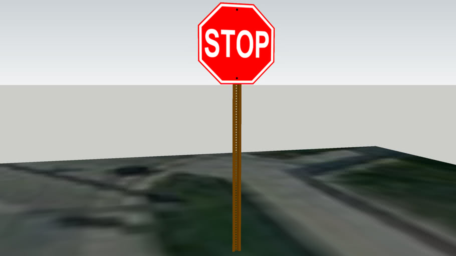 Stop Sign | 3D Warehouse