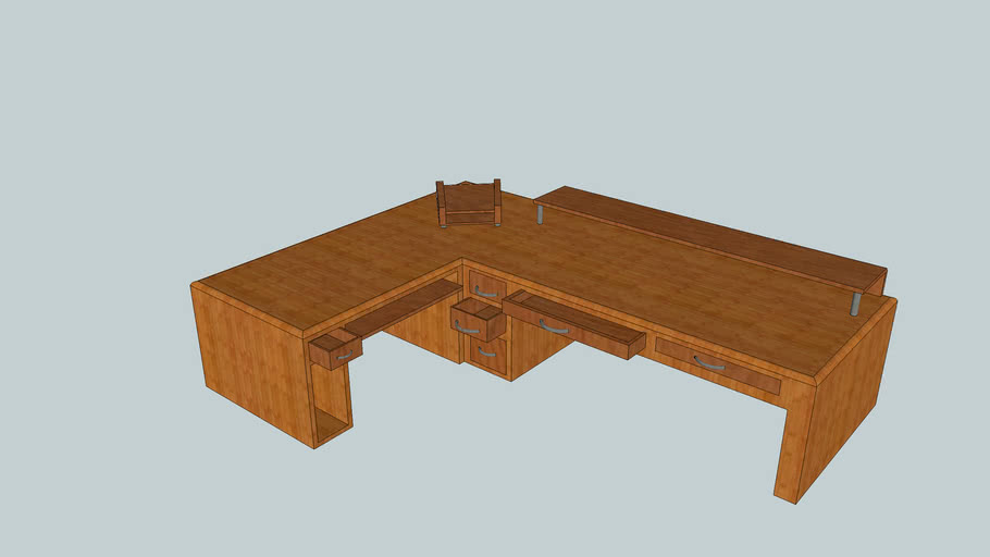 office desk | 3D Warehouse