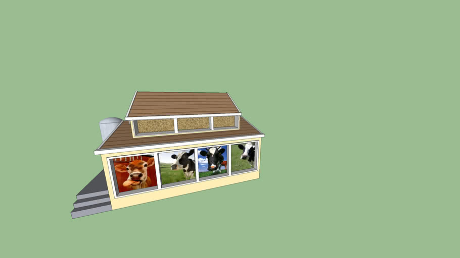 Farmville Cow Shed | 3D Warehouse