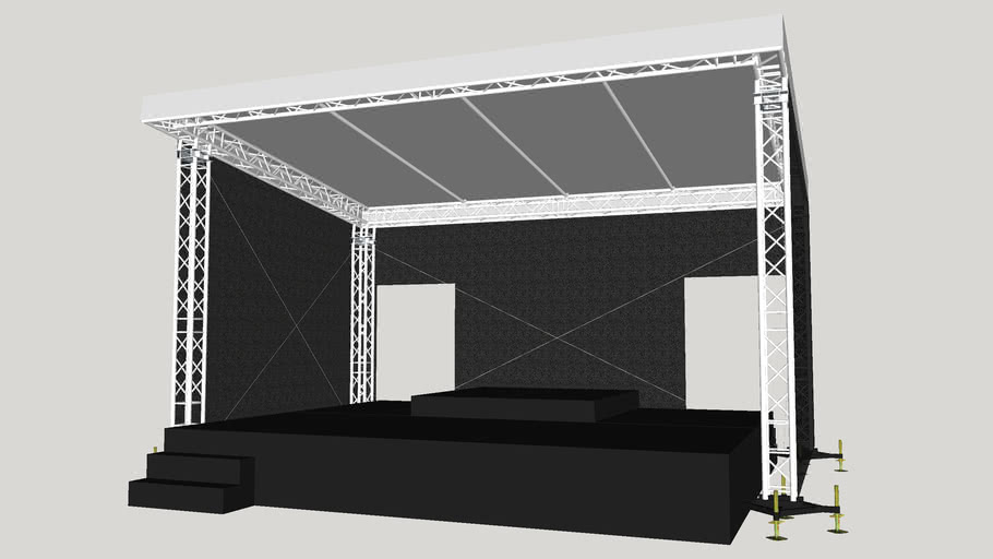 6x5 Slant Roof | 3D Warehouse