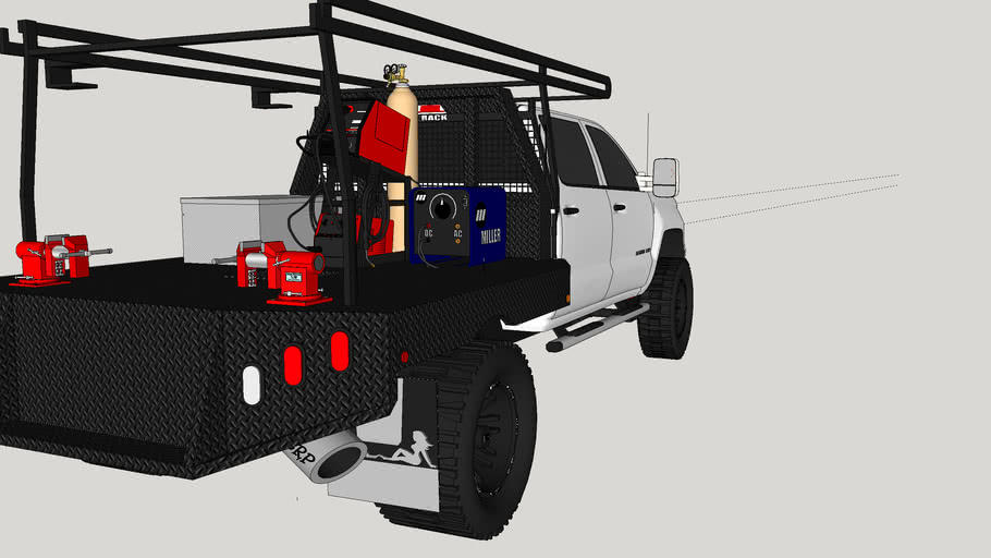 2015 Chevy 3500 Welding Rig | 3D Warehouse