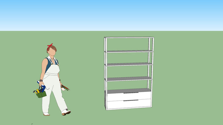 Display rack | 3D Warehouse