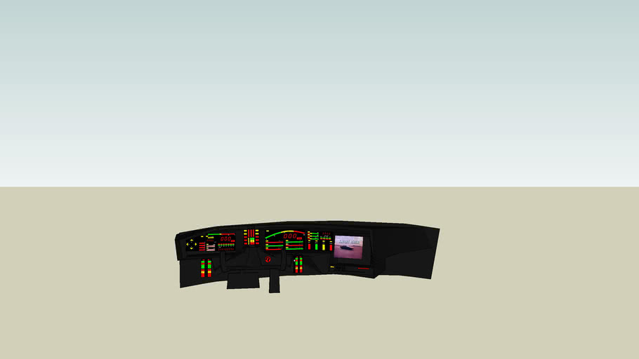 kitt dashboard | 3D Warehouse