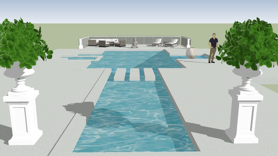 Swimming Pool Design | 3D Warehouse