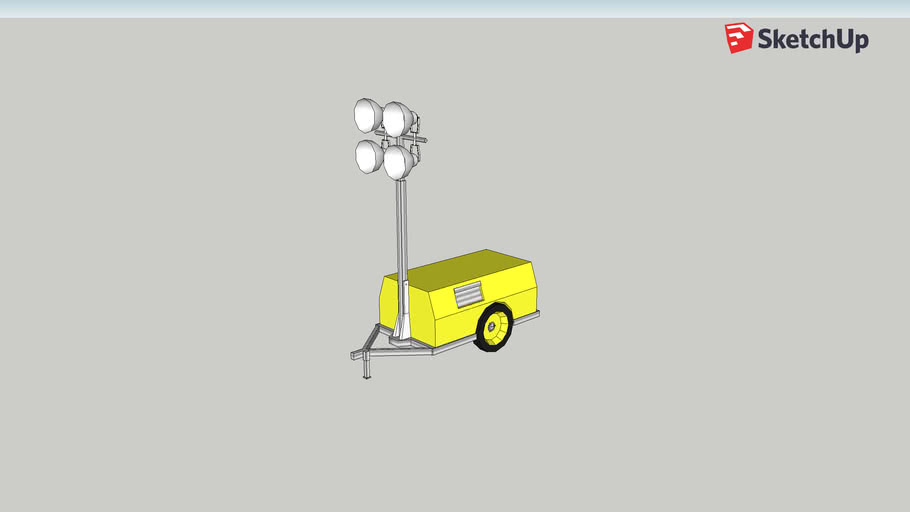 Portable Flood Light | 3D Warehouse