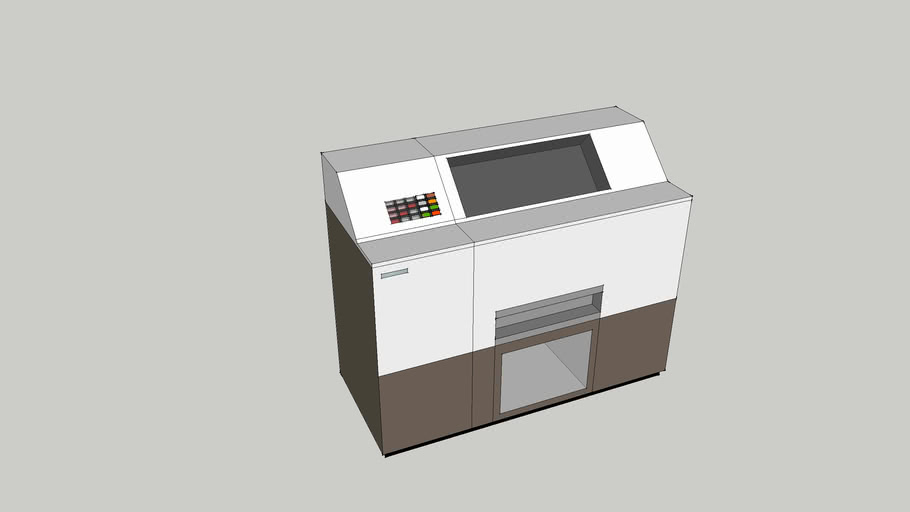 Mainframe Line Printer | 3D Warehouse