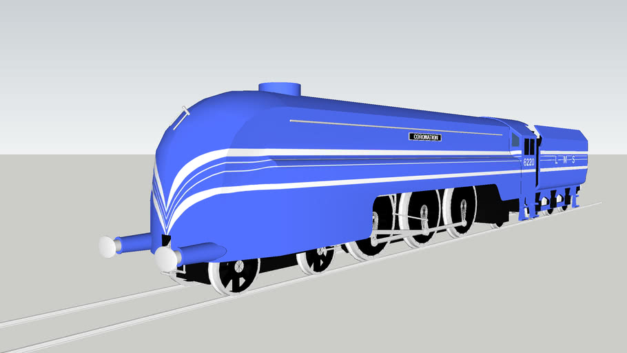 LMS No. 6220 ''Coronation'' (1937) | 3D Warehouse