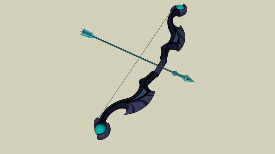 Dota 2 Drow Ranger Bow | 3D Warehouse