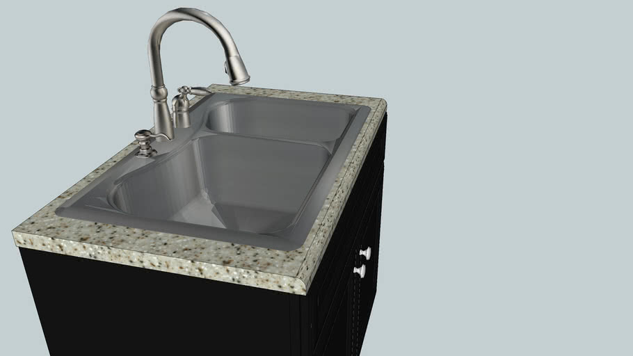K+Sink+B392436.skp (3.9 MB SketchUp 8 Model) | 3D Warehouse