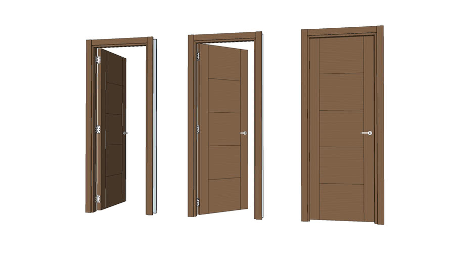 3D Door model-detailed | 3D Warehouse