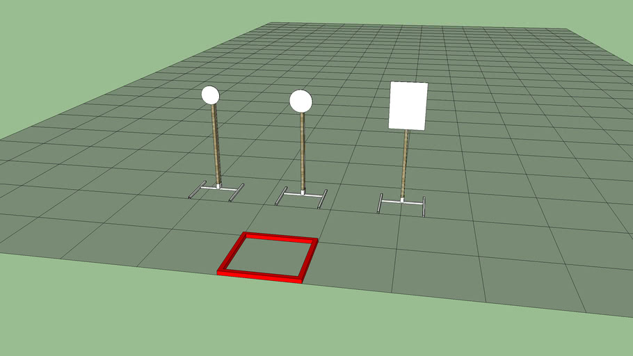 Steel Challenge Targets | 3D Warehouse