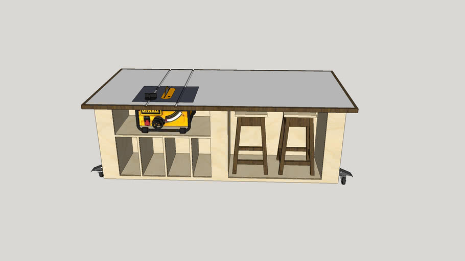 Table Saw Assembly Table | 3D Warehouse