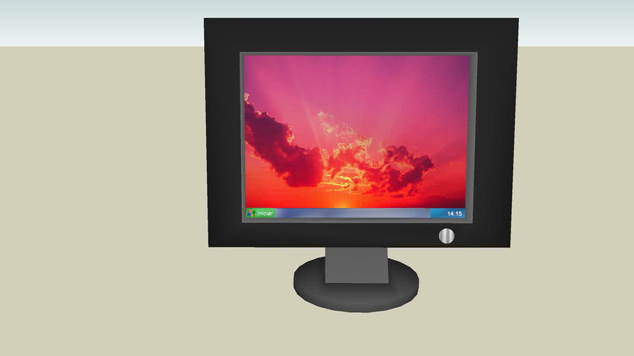 Monitor LCD | 3D Warehouse