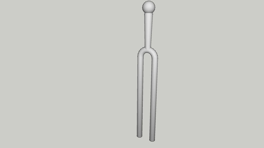 Tuning Fork | 3D Warehouse