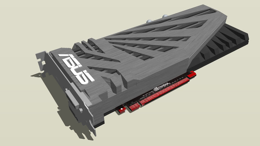 Asus GTX TITAN ROG | 3D Warehouse
