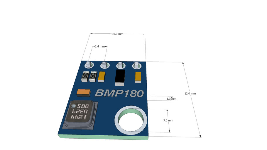 BMP180 (4 pin) | 3D Warehouse