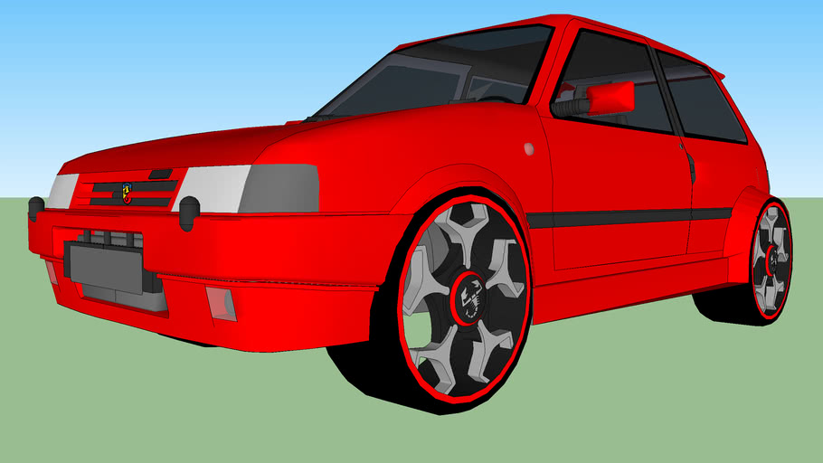 widebody Fiat Uno turbo Abarth | 3D Warehouse