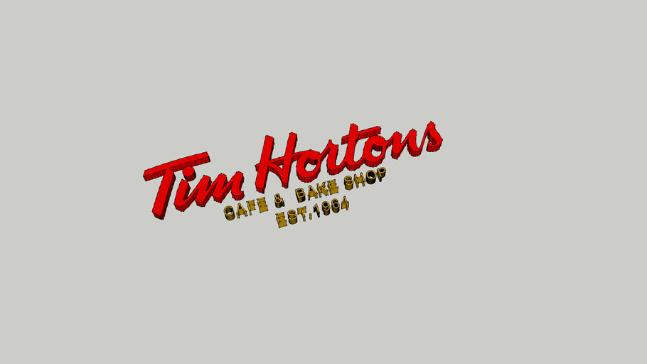 tim hortons cafe | 3D Warehouse