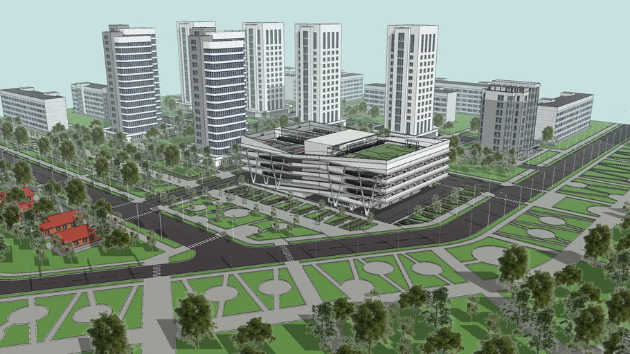 a massive city | 3D Warehouse