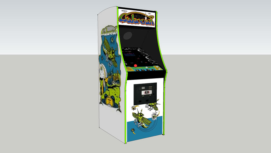 Galaxian arcade game | 3D Warehouse