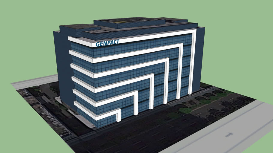 5132 Genpact Corporate Building Alabang | 3D Warehouse