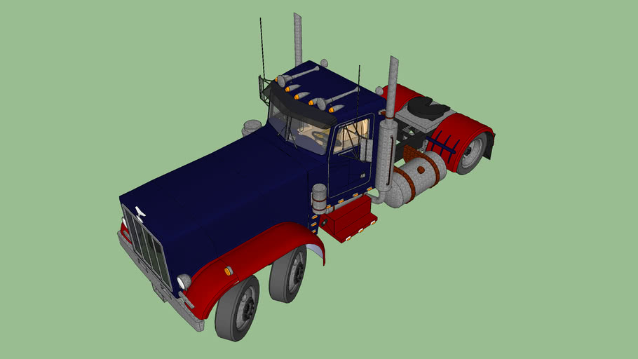 Peterbilt 289 SIX-Wheeler | 3D Warehouse