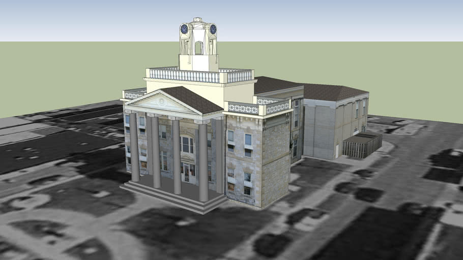 Anderson County Court House | 3D Warehouse