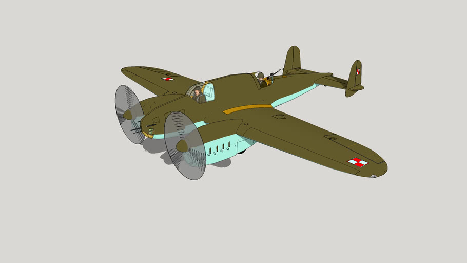 PZL. 38 Wilk | 3D Warehouse
