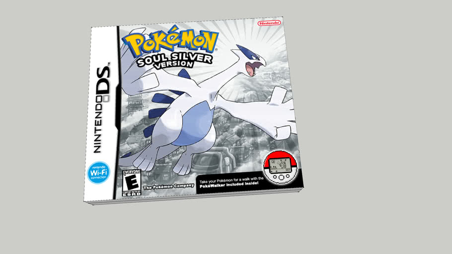 Pokemon Soul Silver DS Box | 3D Warehouse