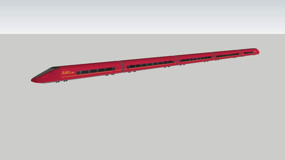 italo treno | 3D Warehouse