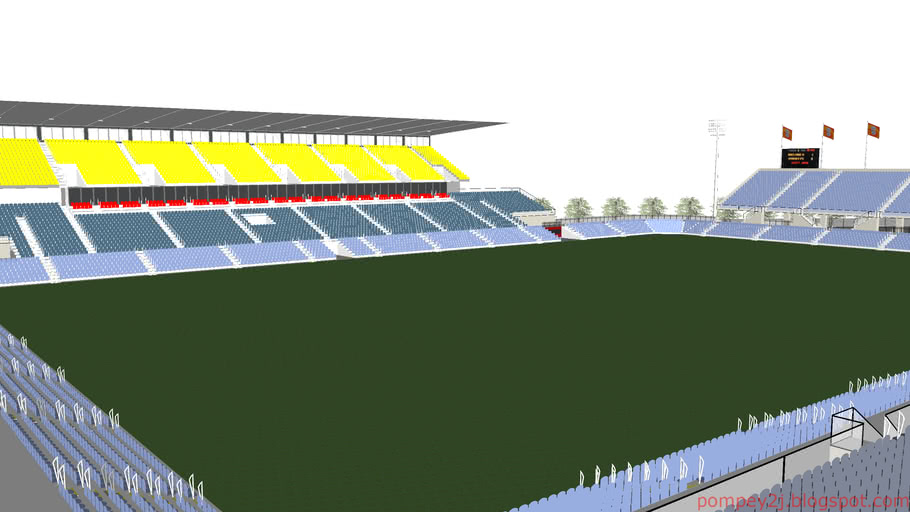 Hindmarsh Stadium: Expansion phase 1 | 3D Warehouse