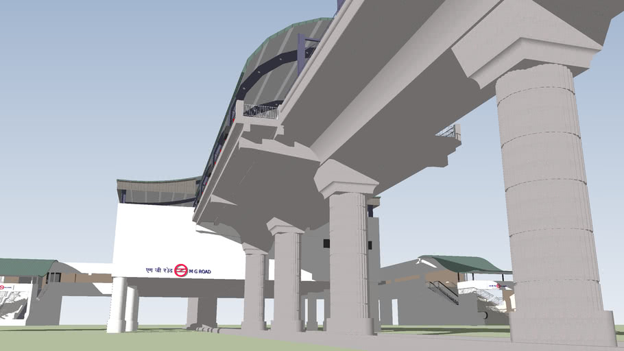 Metro+Station (1). | 3D Warehouse