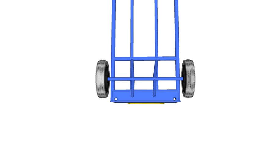 Push Cart with Extension | 3D Warehouse