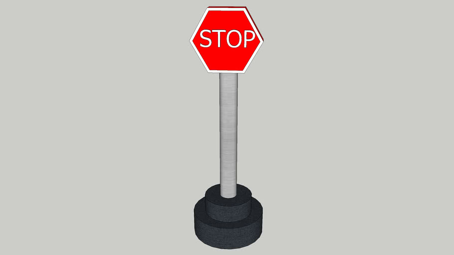 STOP SIGN | 3D Warehouse