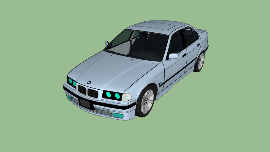 Bmw e36 3d model