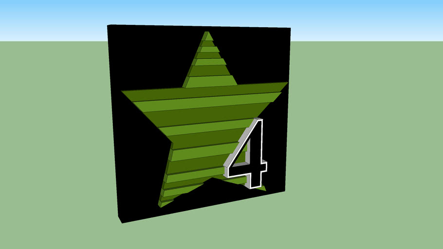 Call of duty 4 modern warfare logo | 3D Warehouse