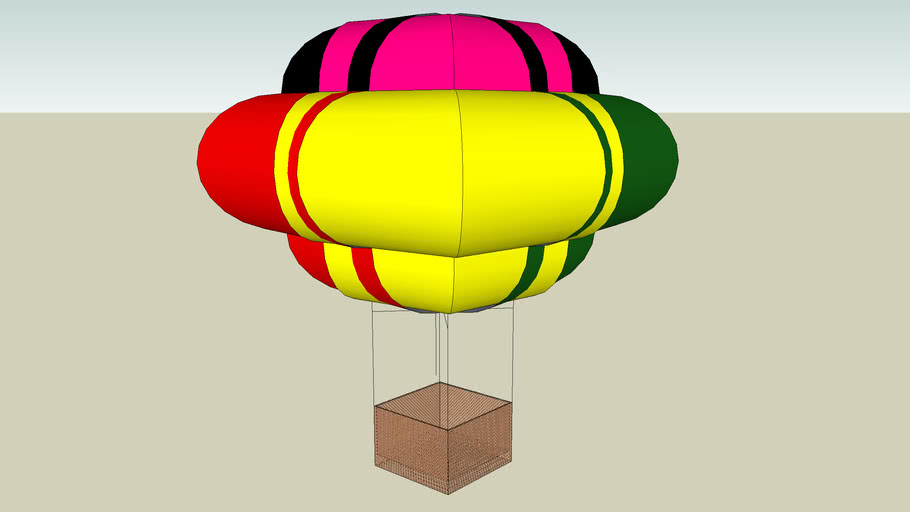 Hot Air Balloon | 3D Warehouse