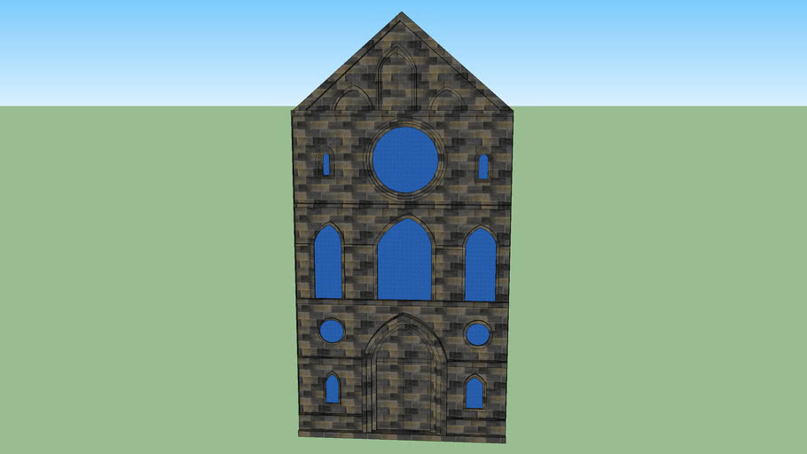 portico completo gotico | 3D Warehouse