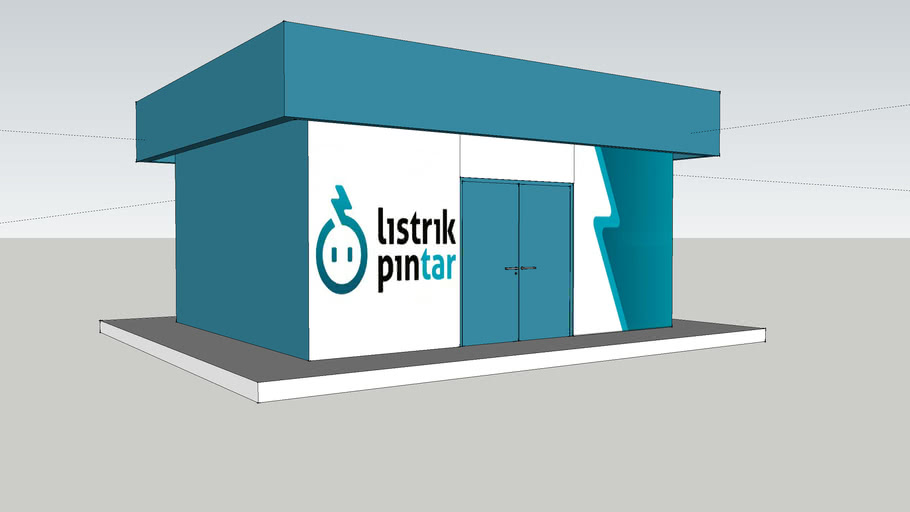 GARDU PLN 6m x 5m | 3D Warehouse