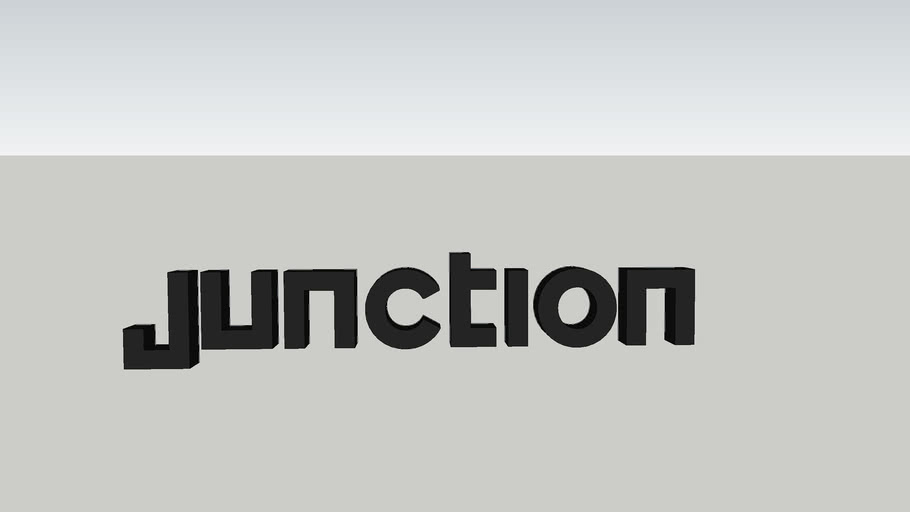 Junction Logo black | 3D Warehouse