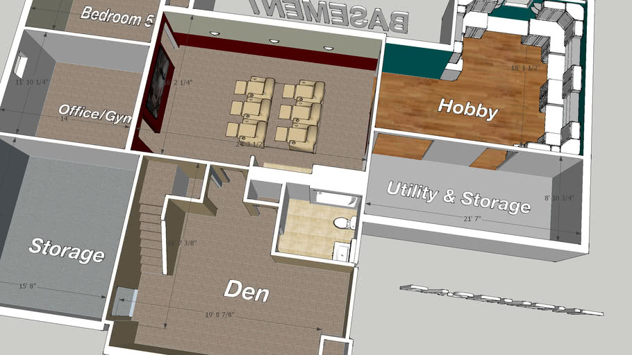 Basement | 3D Warehouse
